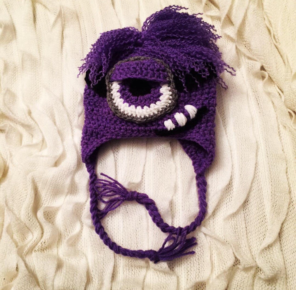 Minion Hat Evil Minion Hat Purple Minion Hat Character Hat - Etsy