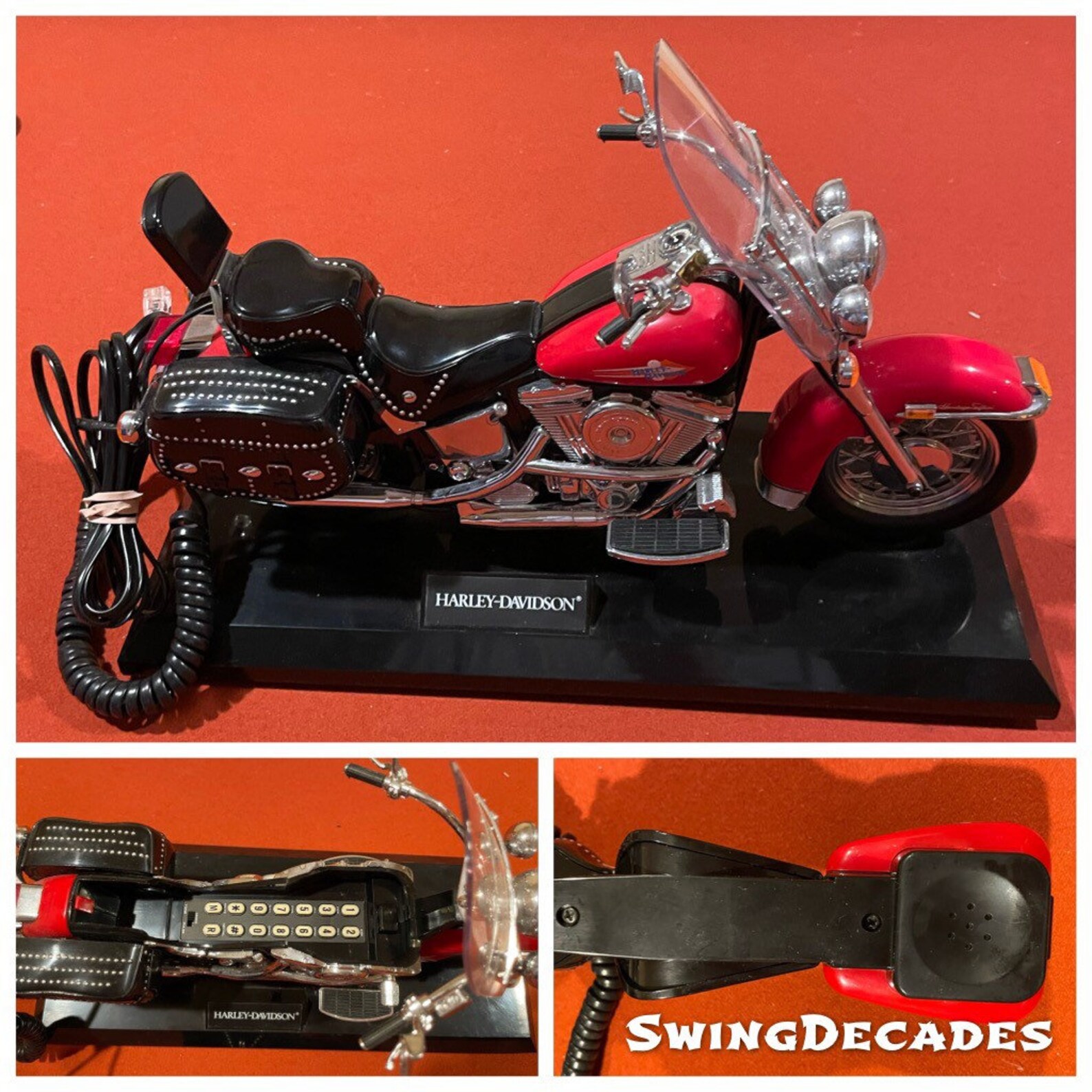 Telemania Harley Davidson Telephone 1999 Heritage Softail Classic Model ...