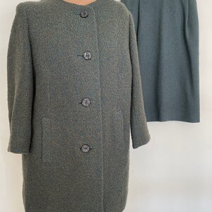 Vintage Knobby Wool Coat Suit by Ed. Maier Frankfurt/main in Rare ...