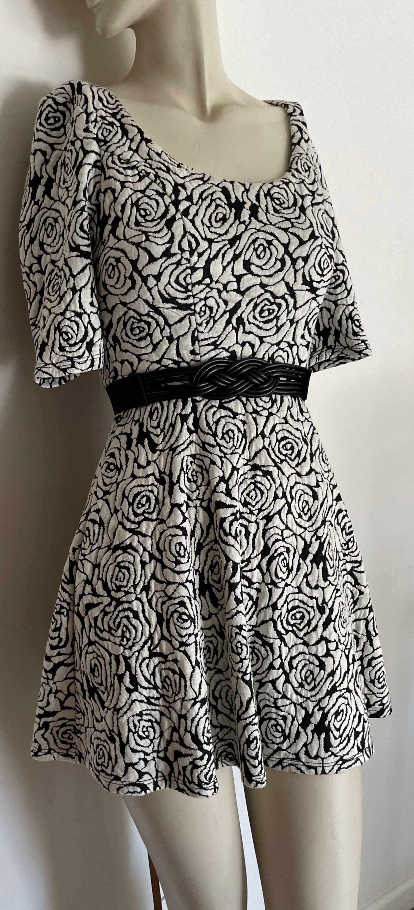 Candies Brand 70s Sizzler Style Mini Dress Vintage 90s Mod in - Etsy