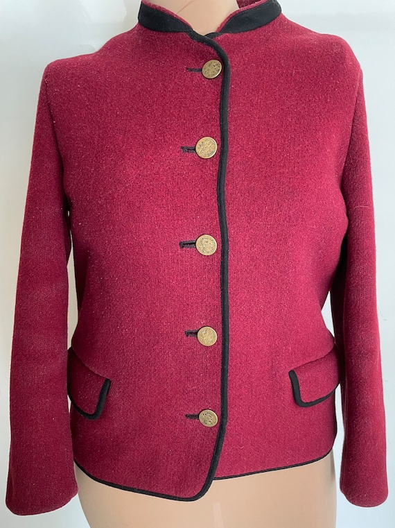 Loden Lion Wool Ladies Jacket Imported from West Germ… - Gem