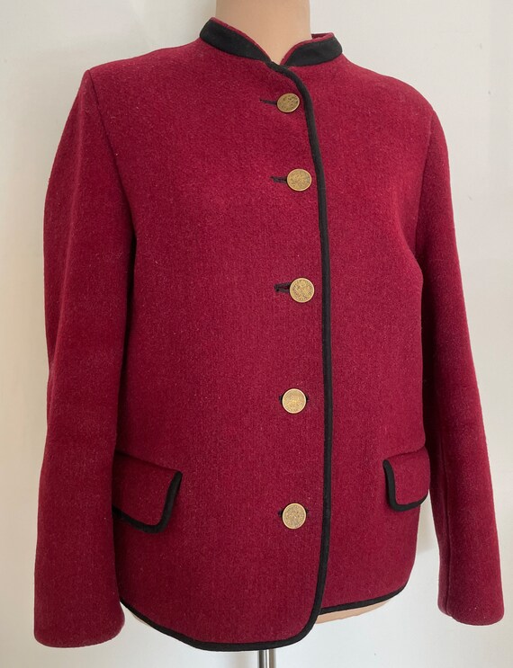 Loden Lion Wool Ladies Jacket Imported from West Germ… - Gem