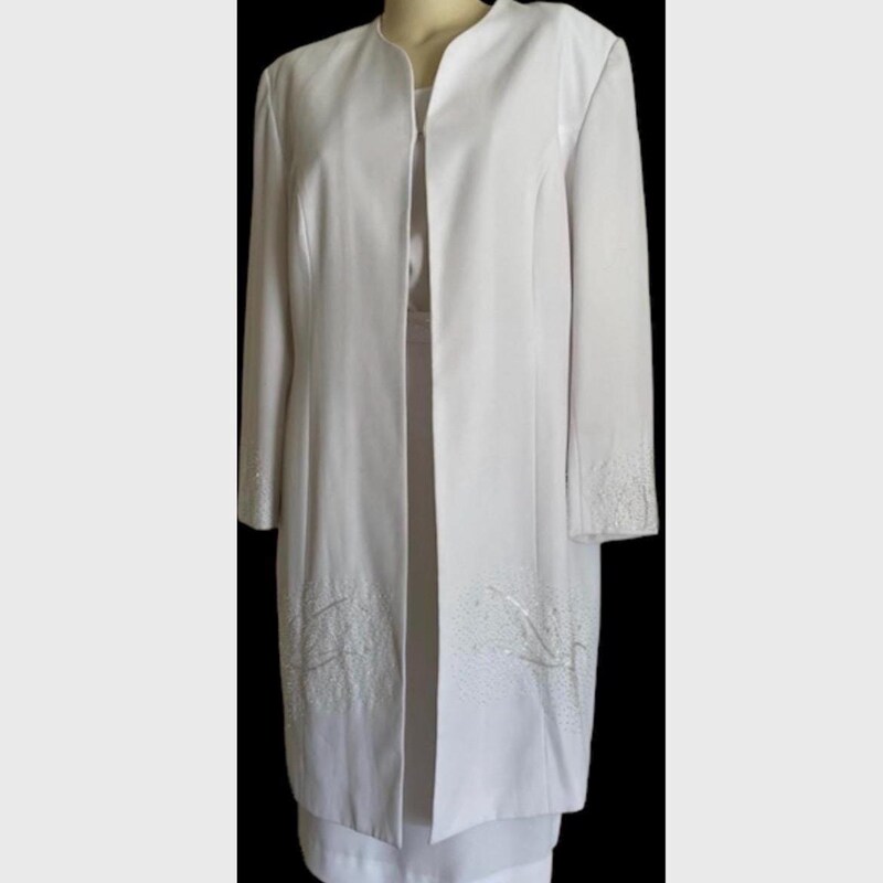 White Evening Jacket - Etsy