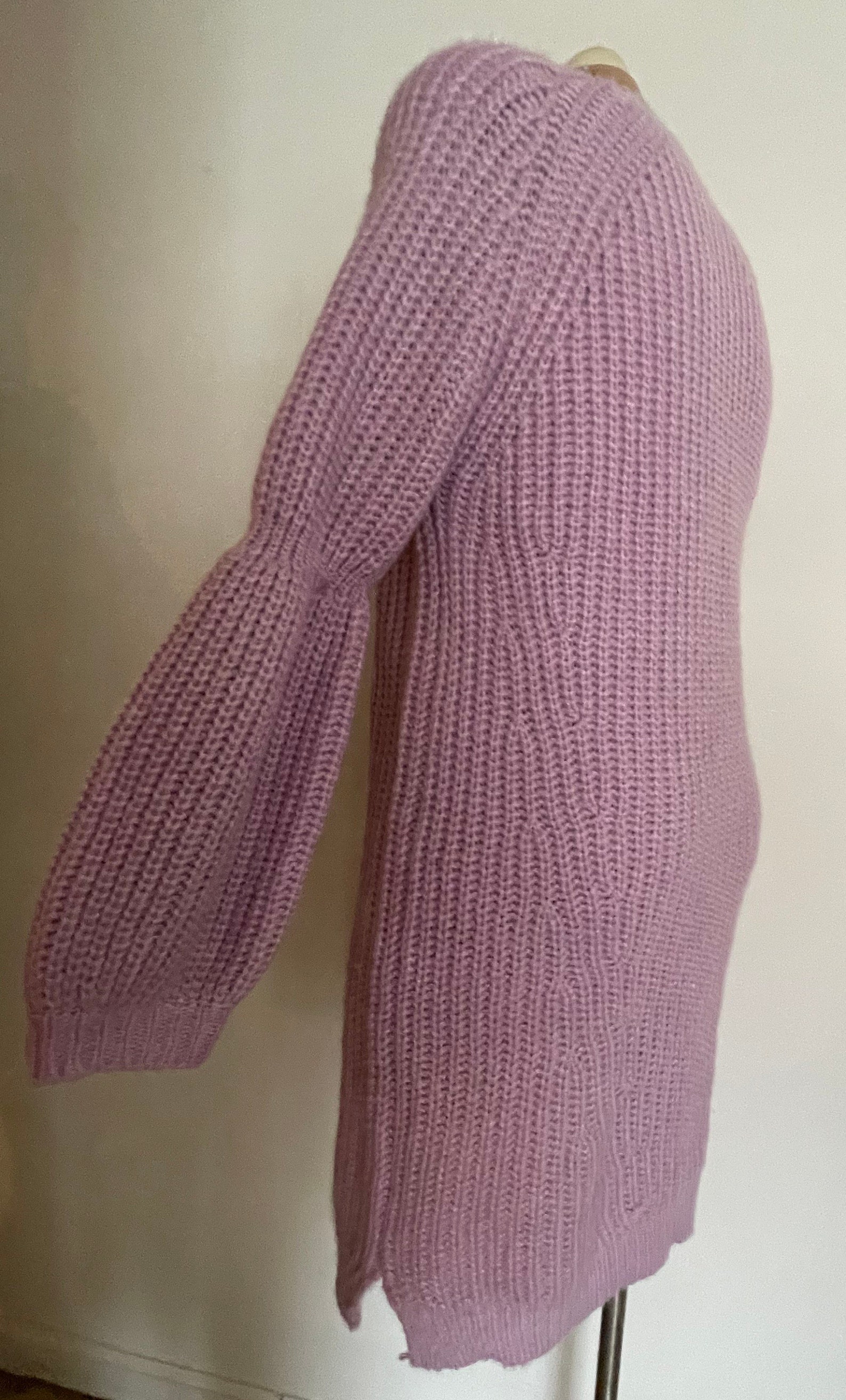 Soft and Comfy Lilac Knit Sweater Dress in Plus Size Large Great ...