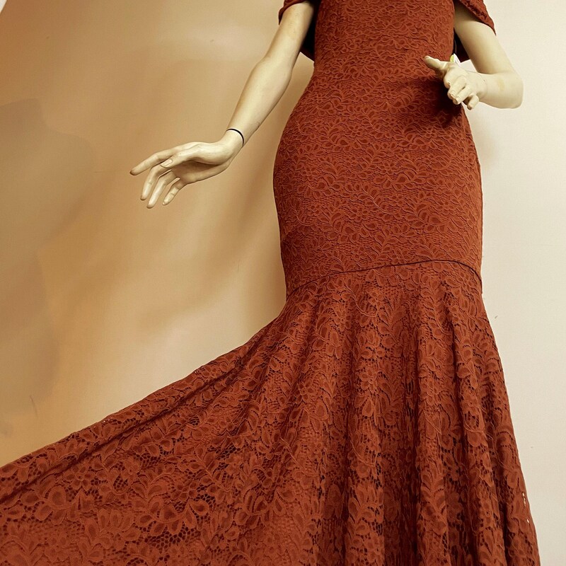 Rust Dress - Etsy