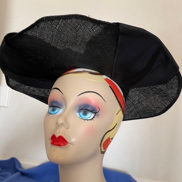 Cartwheel Hat - Etsy