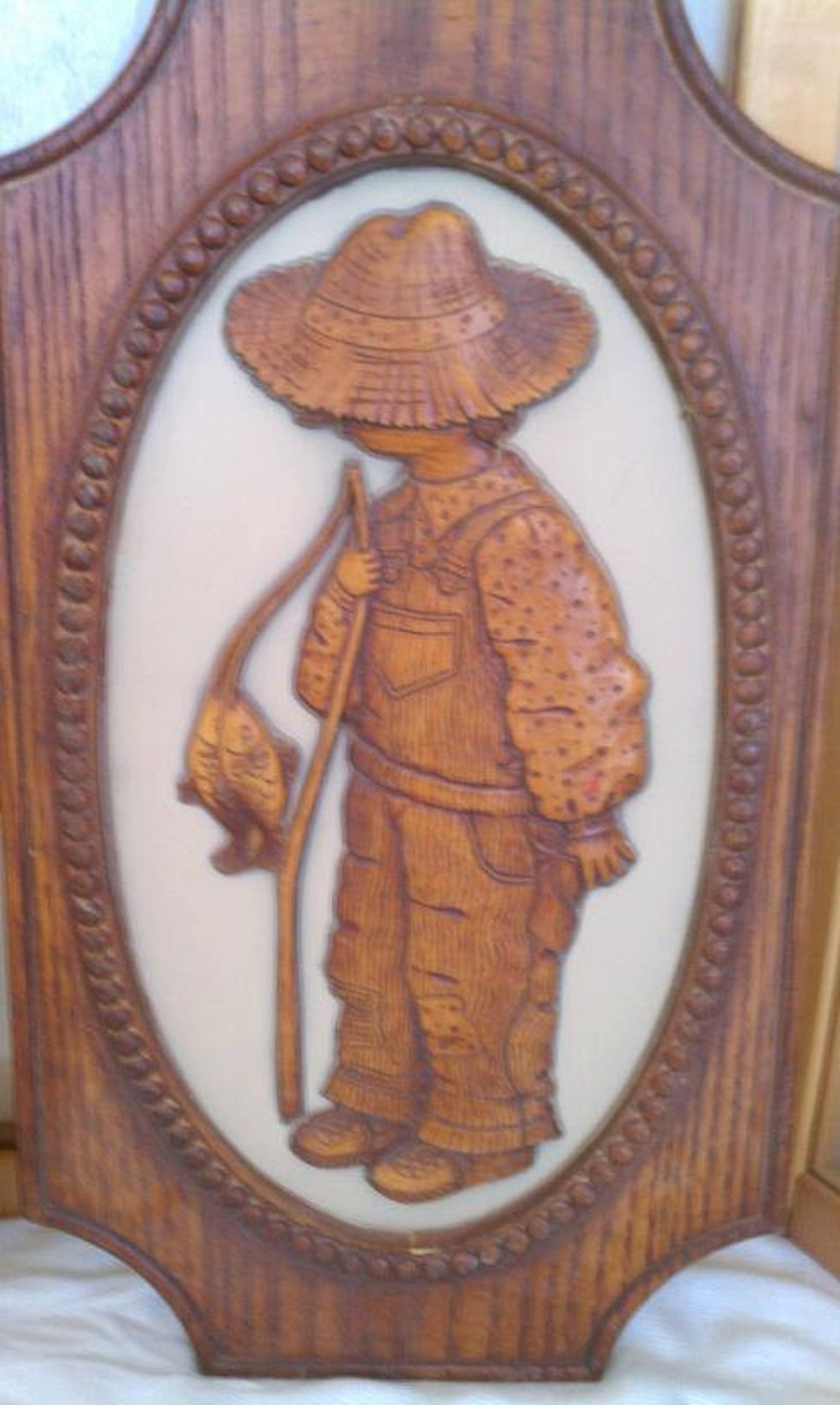 Hollie and Robbie Hobbie Wall Plaques 1972 - Etsy