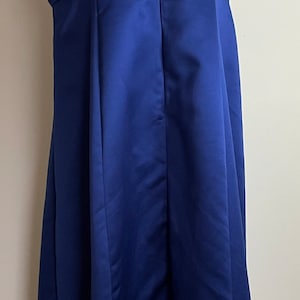 Deep Blue Formal Dress With Rhinestone Accent Large Plus Size XXL ...
