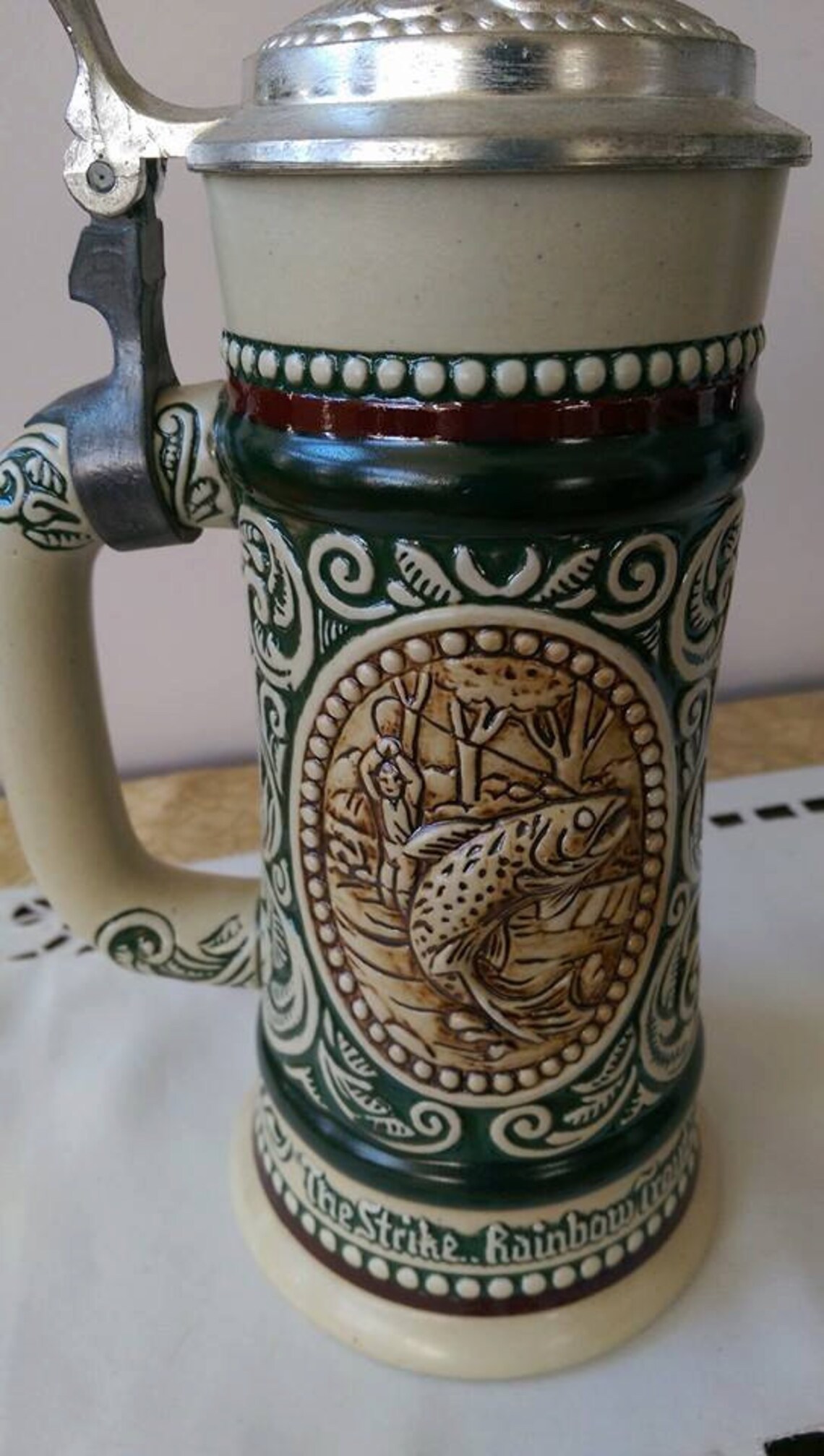 Large Avon Sporting Stein 1978 Collectible | Etsy