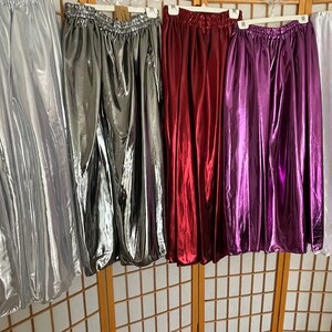 Metallic Purple Sheen Formal Skirt by Elegant Wear Never Worn New With ...