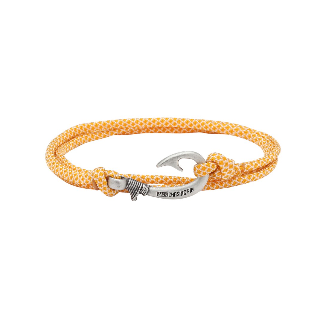 Chasing Fin Adjustable Paracord Fish Hook Bracelet honeycomb - Etsy