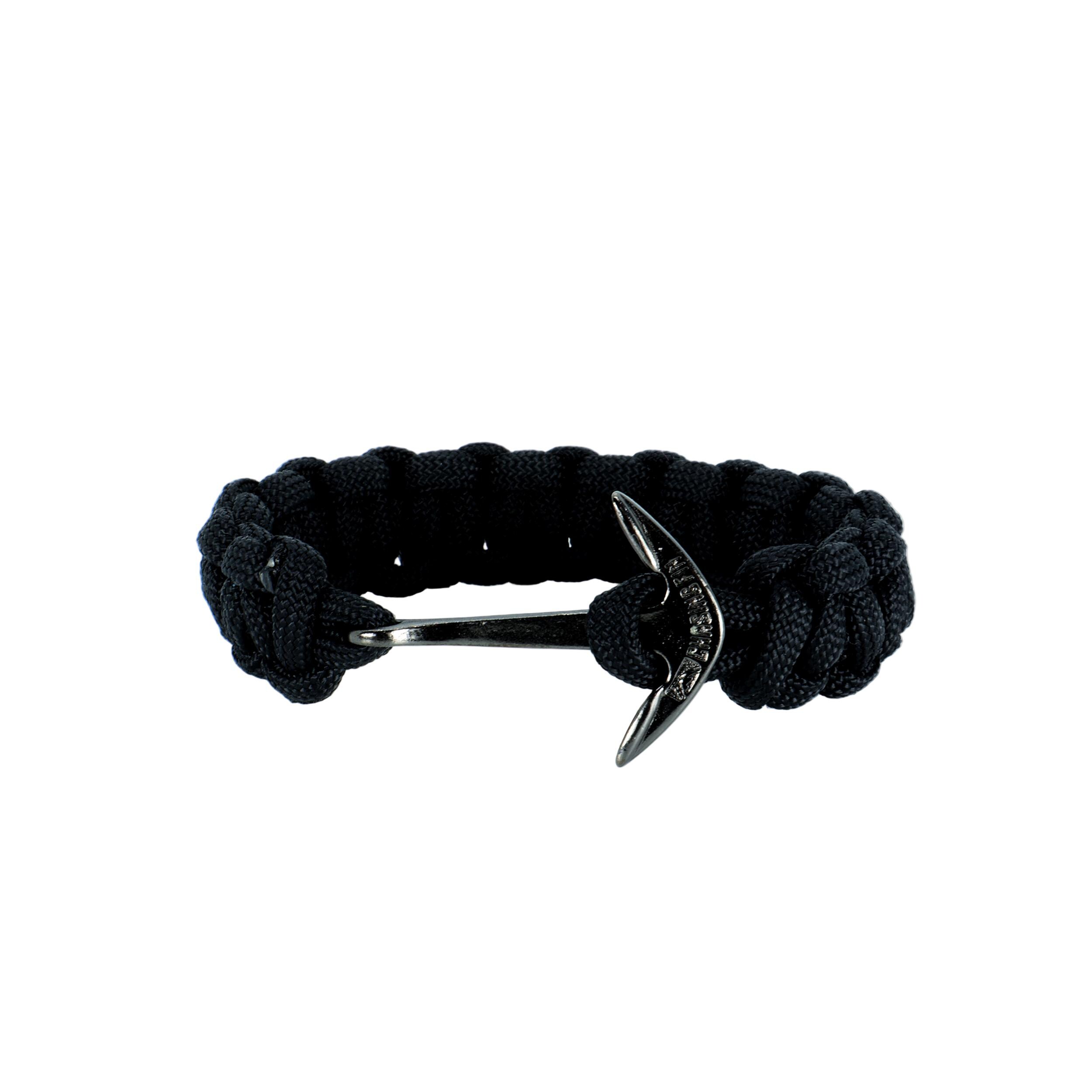 Limited Edition Black Paracord Necklace and Cobra Bracelet With Chasing ...