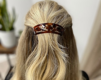 Tortoise Barrette | Etsy
