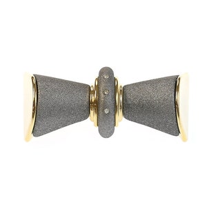 Vintage Italian Bow Style Hair Barrette With Crystals - Etsy