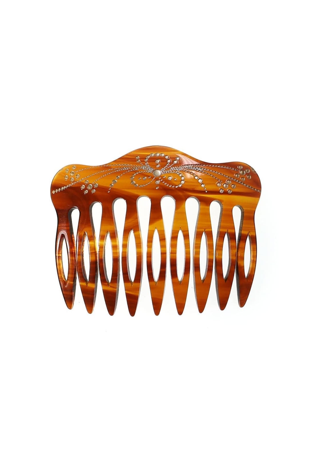 Vintage Princess French Hair Comb - Etsy