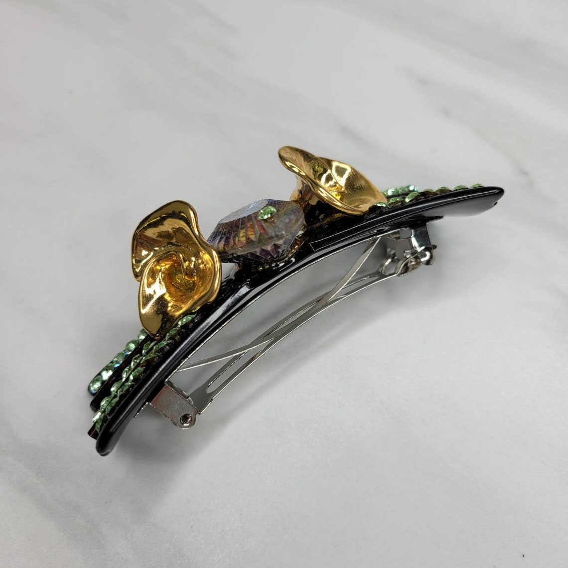 Handmade Art Deco Vintage Hair Barrette - Etsy