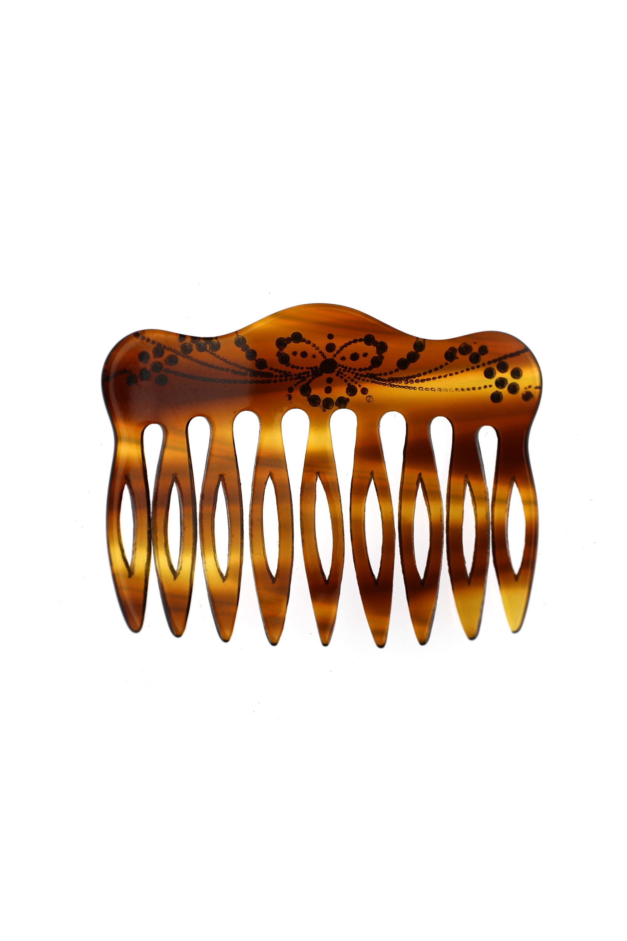 Vintage Princess French Hair Comb with Crystals | Etsy