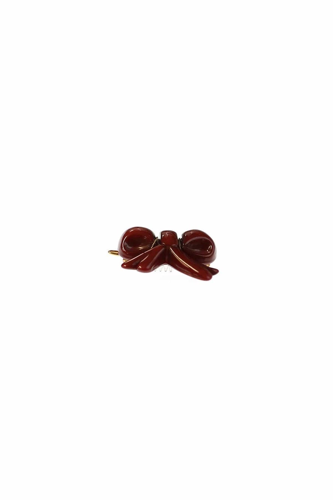 Vintage Italian Mini Bow Hair Barrette - Etsy