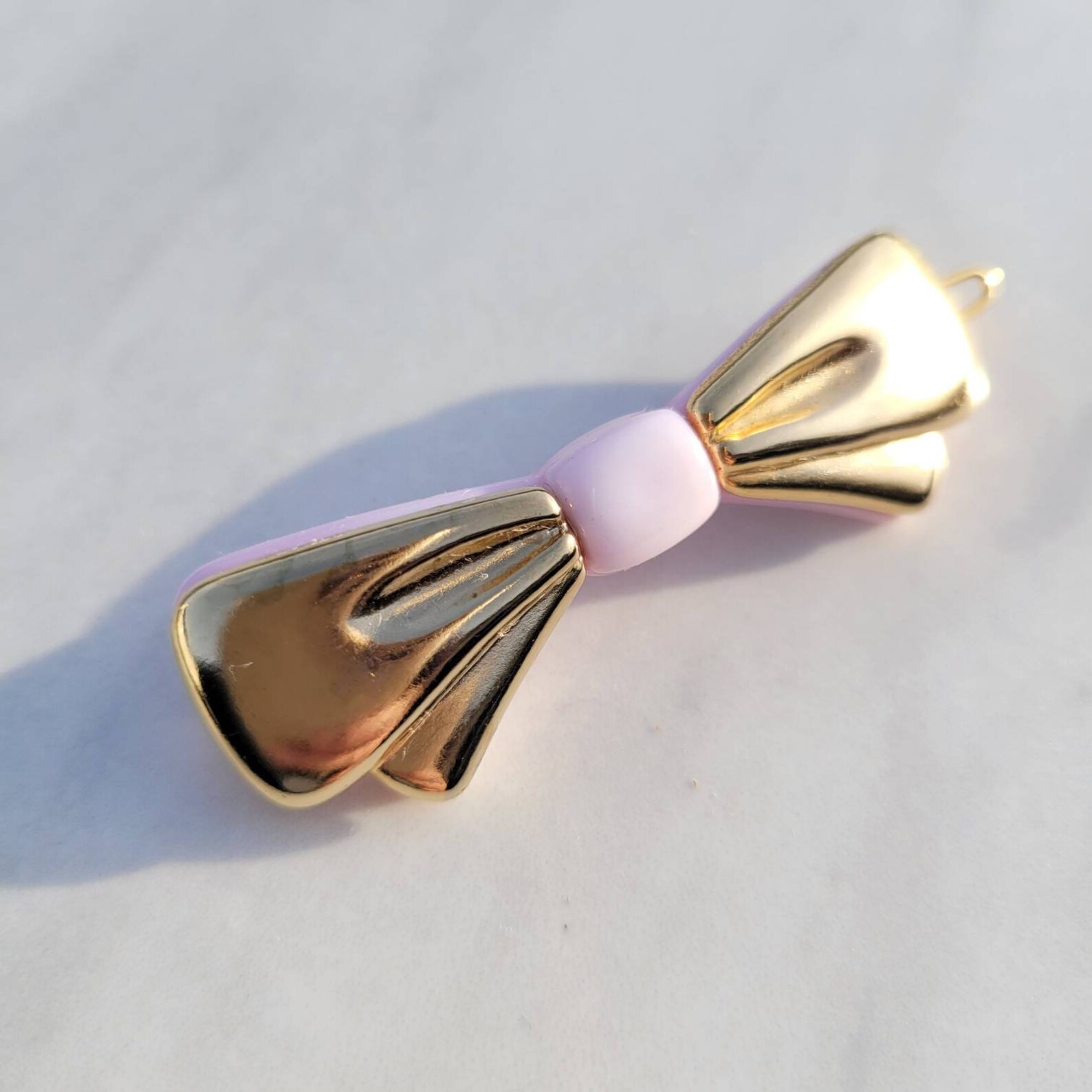 Vintage Italian Bow Shaped Hair Barrette - Etsy