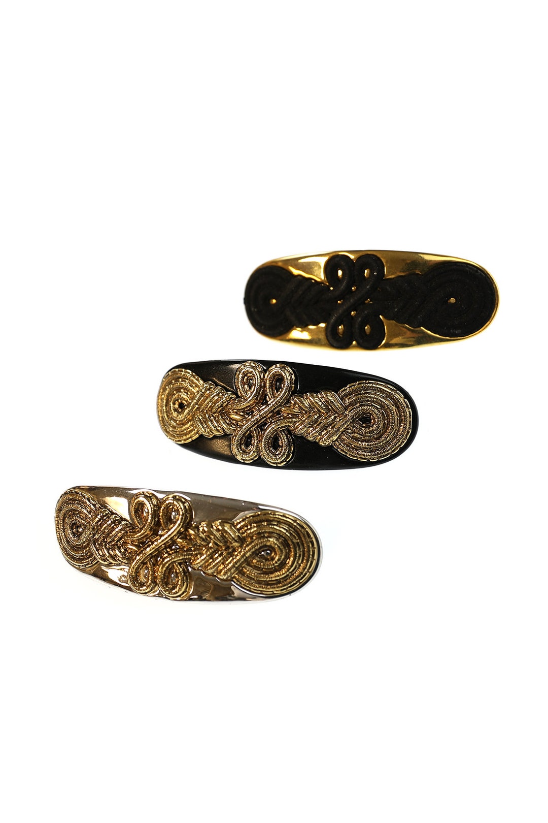 Arabesque Vintage Italian Hair Barrette - Etsy
