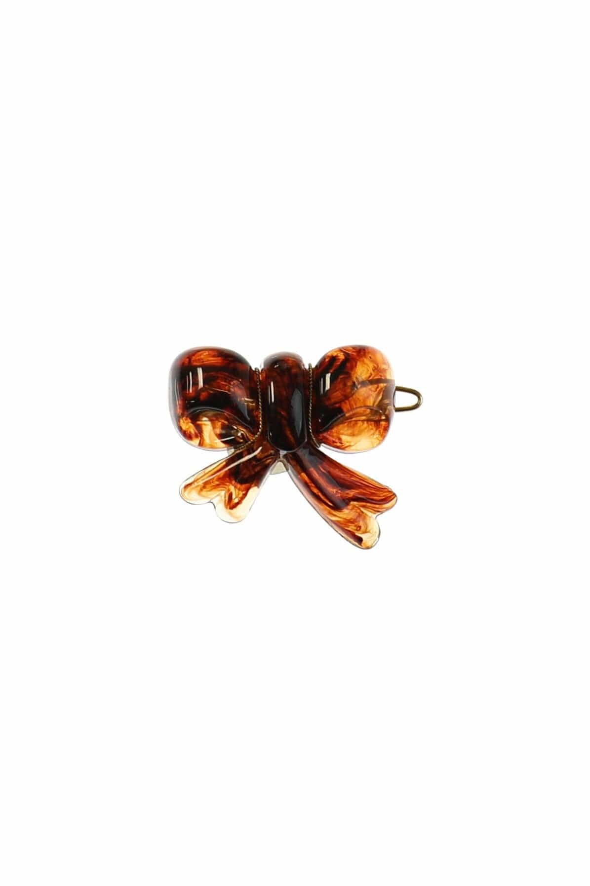 Vintage Italian Mini Bow Hair Barrette - Etsy