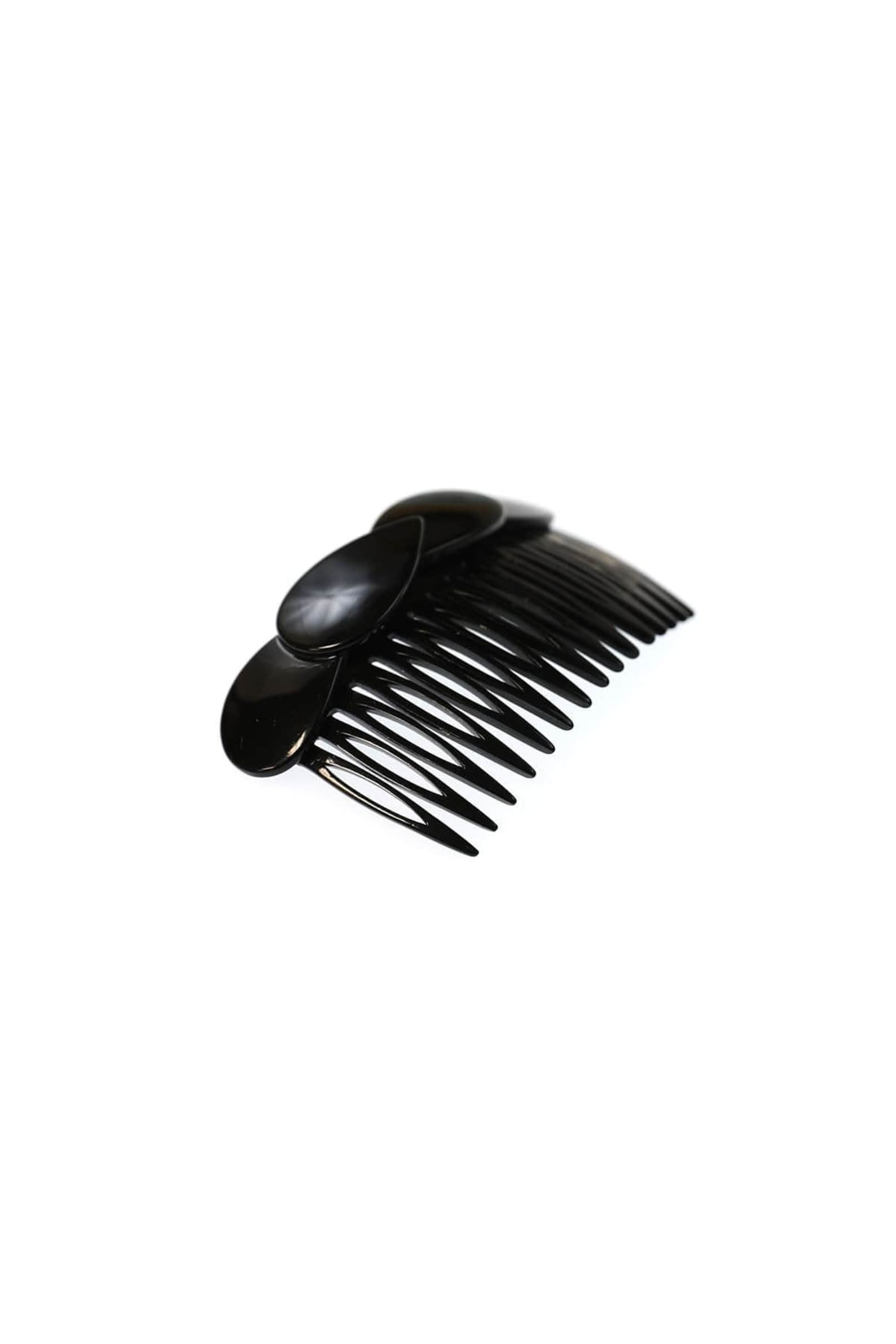 Vintage French Overlapping Tear Drop Hair Comb - Etsy