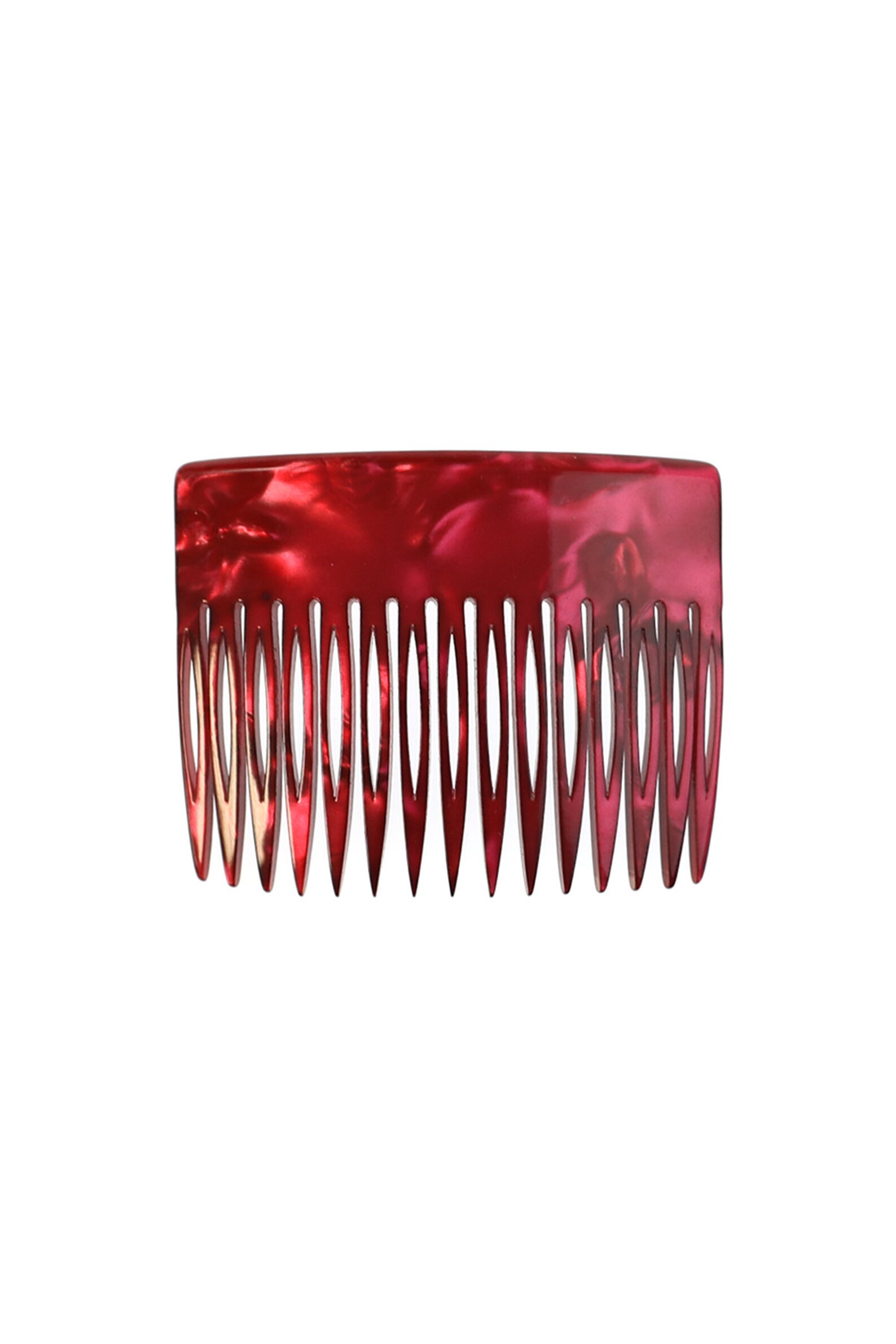 Vintage French Acrylic Wide Hair Comb | Etsy