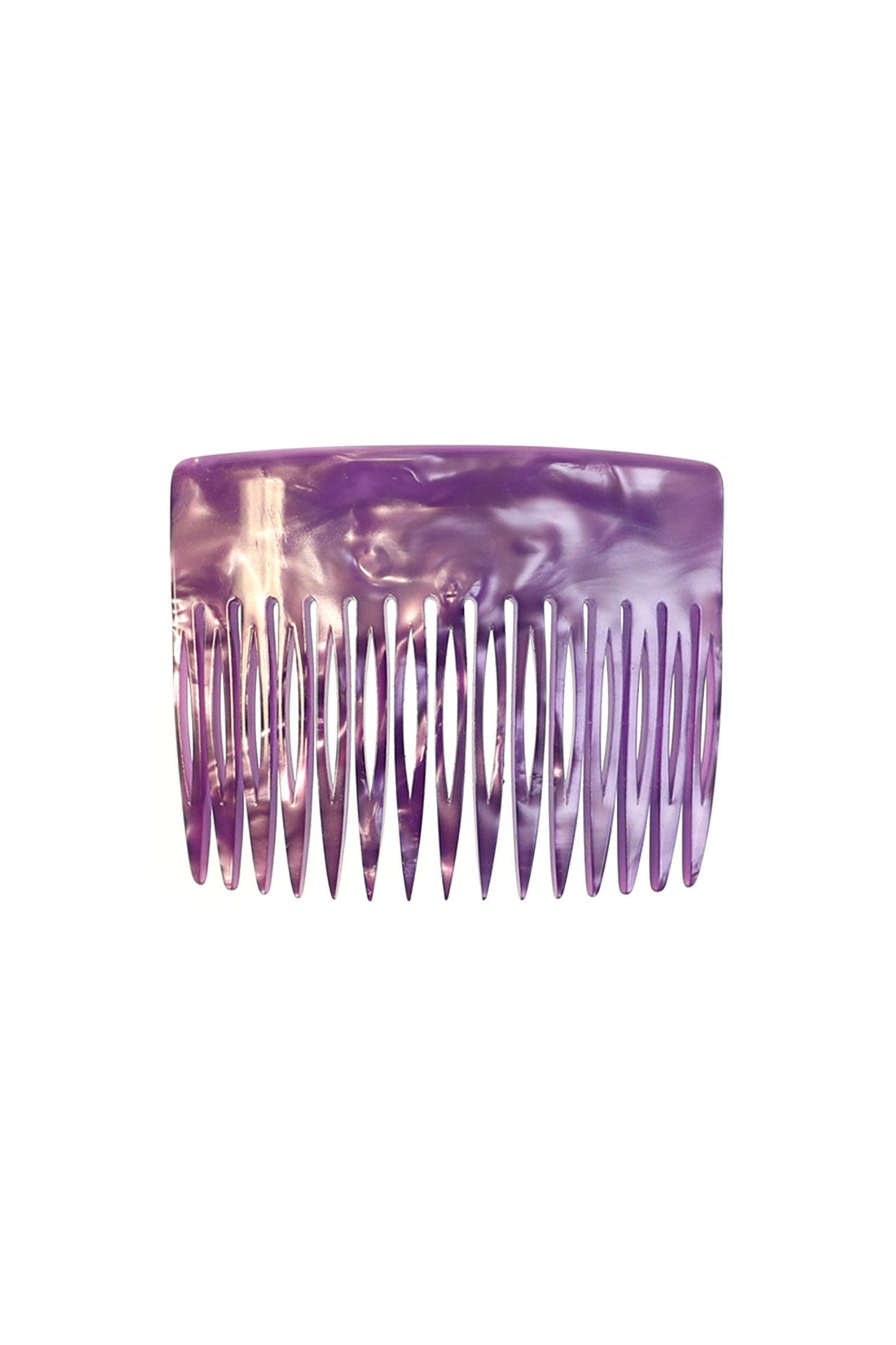 Vintage French Acrylic Wide Hair Comb | Etsy