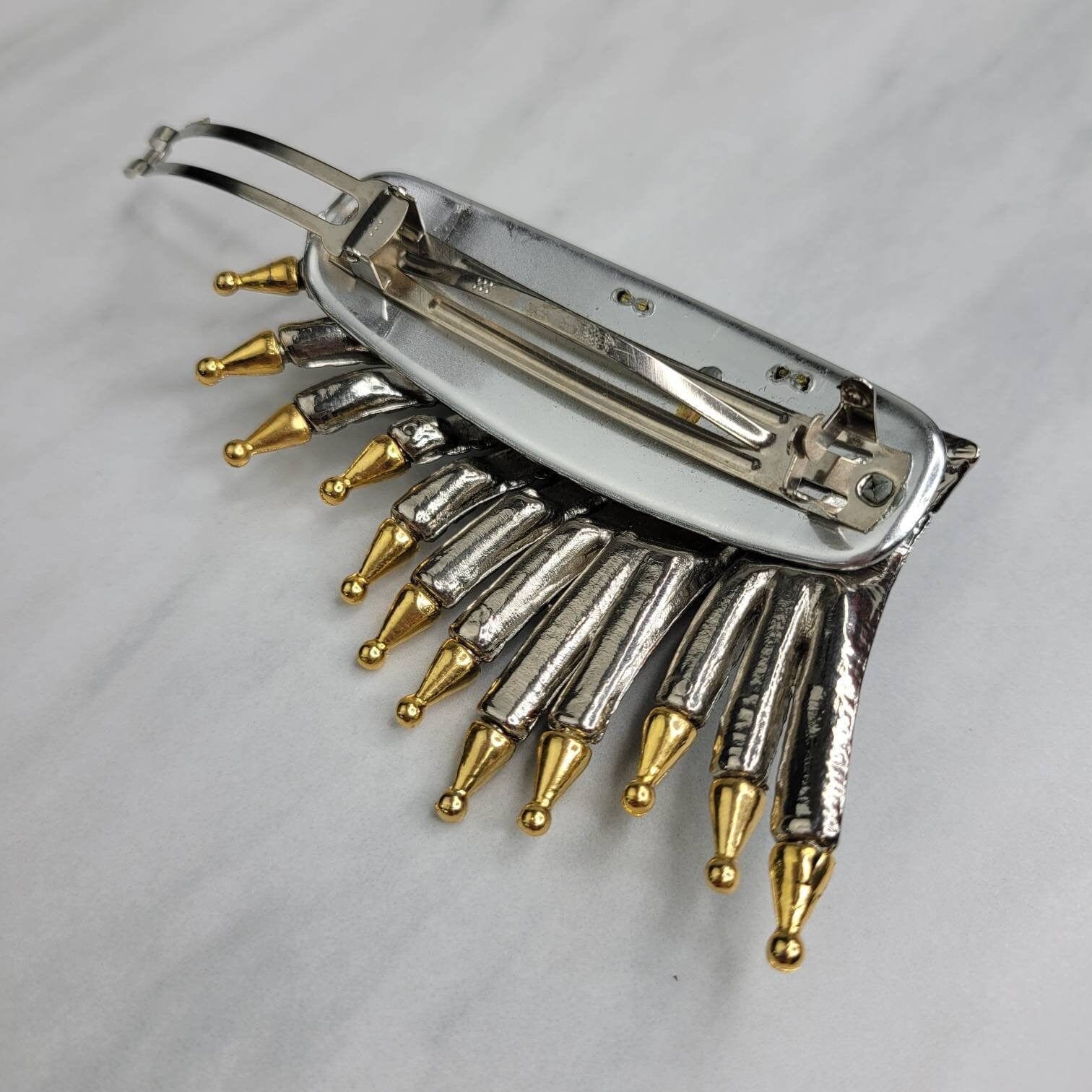 Waterfall Inspired Vintage Italian Hair Barrette - Etsy