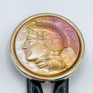 Rare Vintage Italian Roman Emperor/centurion Ombré Coin Hair Forks - Etsy