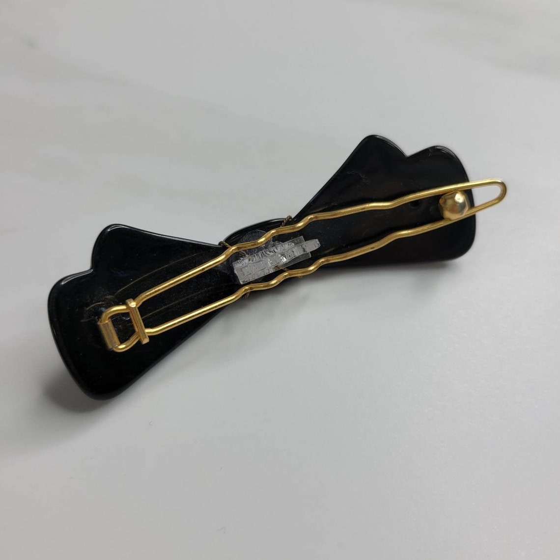 Italian Ombré Bow Hair Barrette With Tige Boule - Etsy