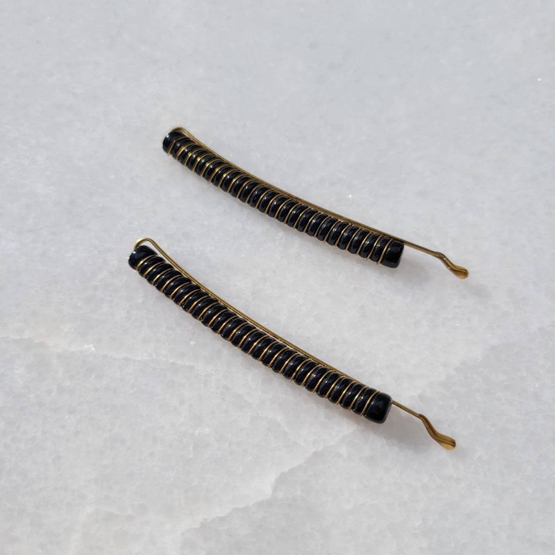 Rare Vintage Handmade Italian Wire Wrapped Bobby Pins - Etsy