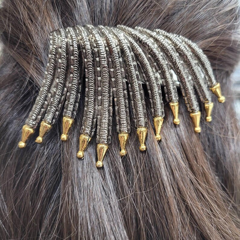 Waterfall Inspired Vintage Italian Hair Barrette - Etsy