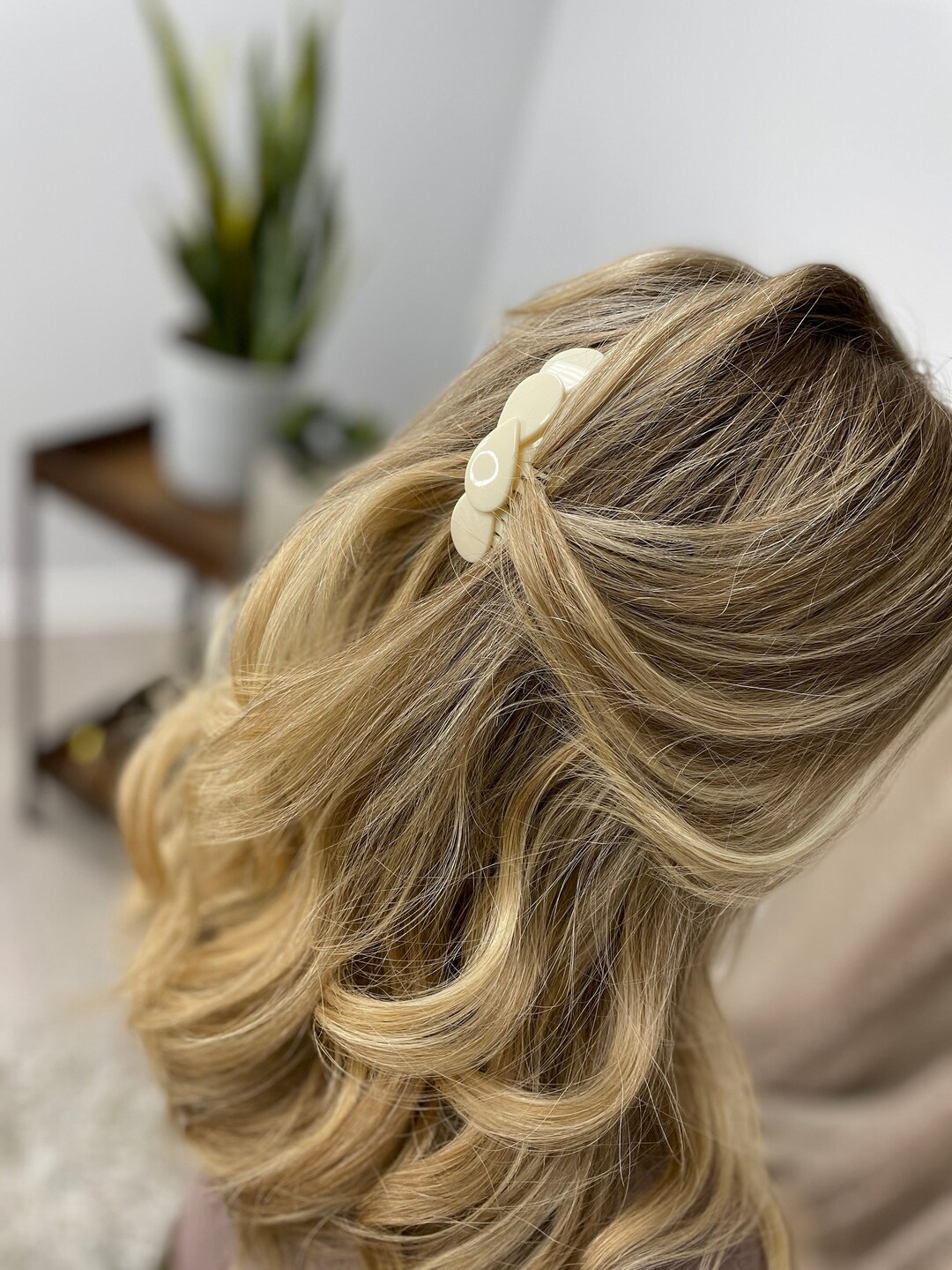 Vintage French Overlapping Tear Drop Hair Comb - Etsy