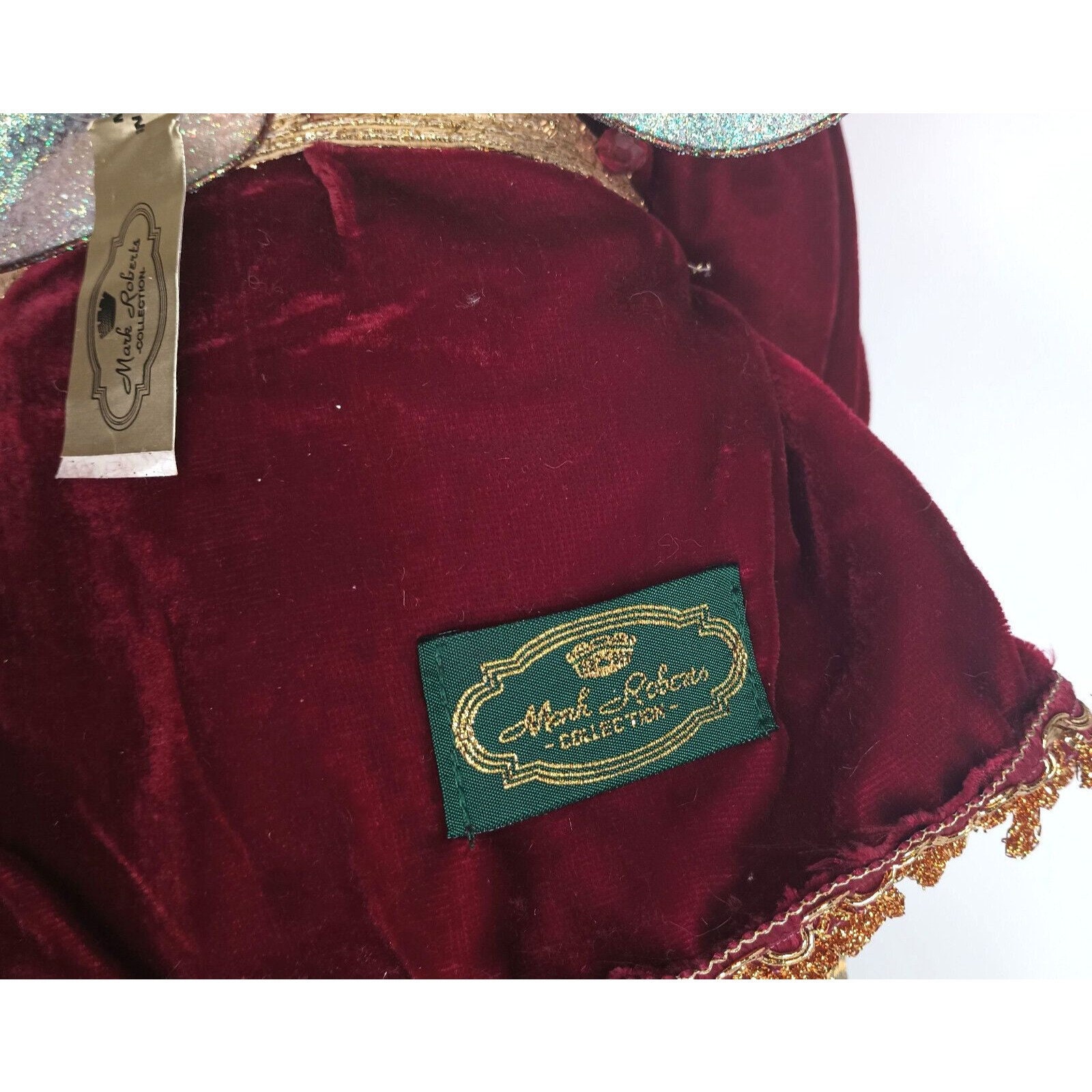 2002 Mark Roberts Large Christmas Fairy Holly Jolly With Box COA 51 ...