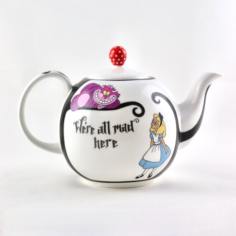 Alice in Wonderland Teapot - Etsy