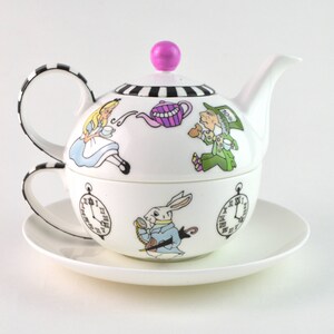 Alices Tea Party Tea Set for One - Etsy