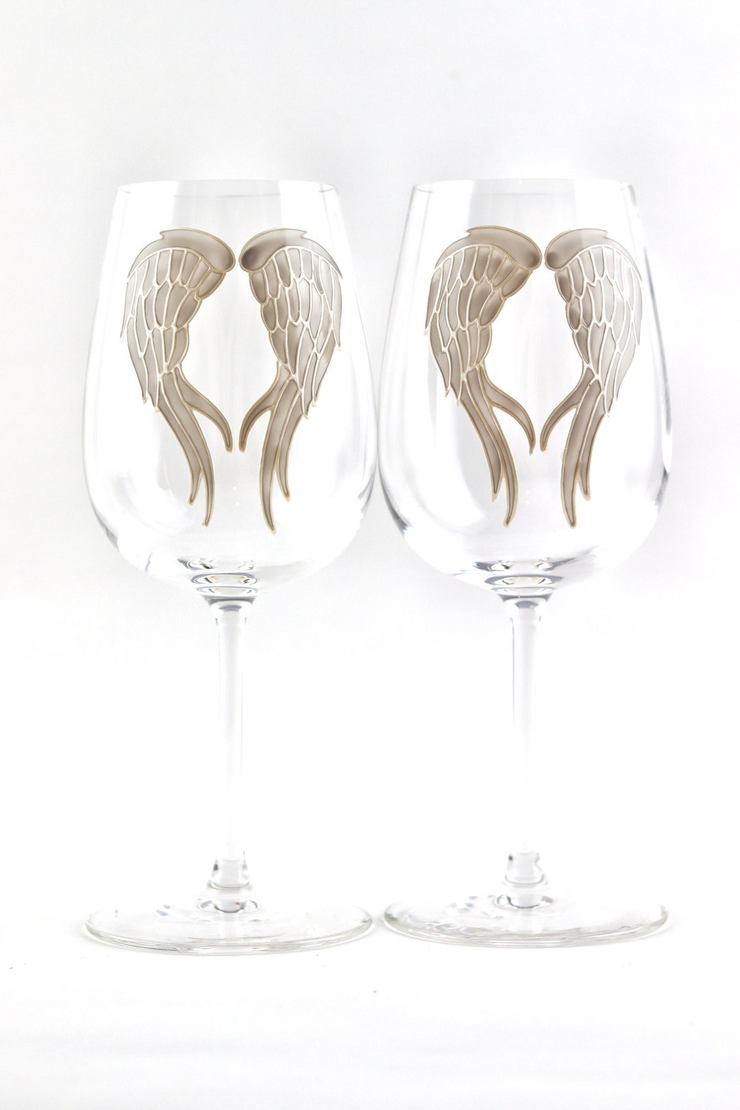 Angel Wings Wine Glass - Etsy