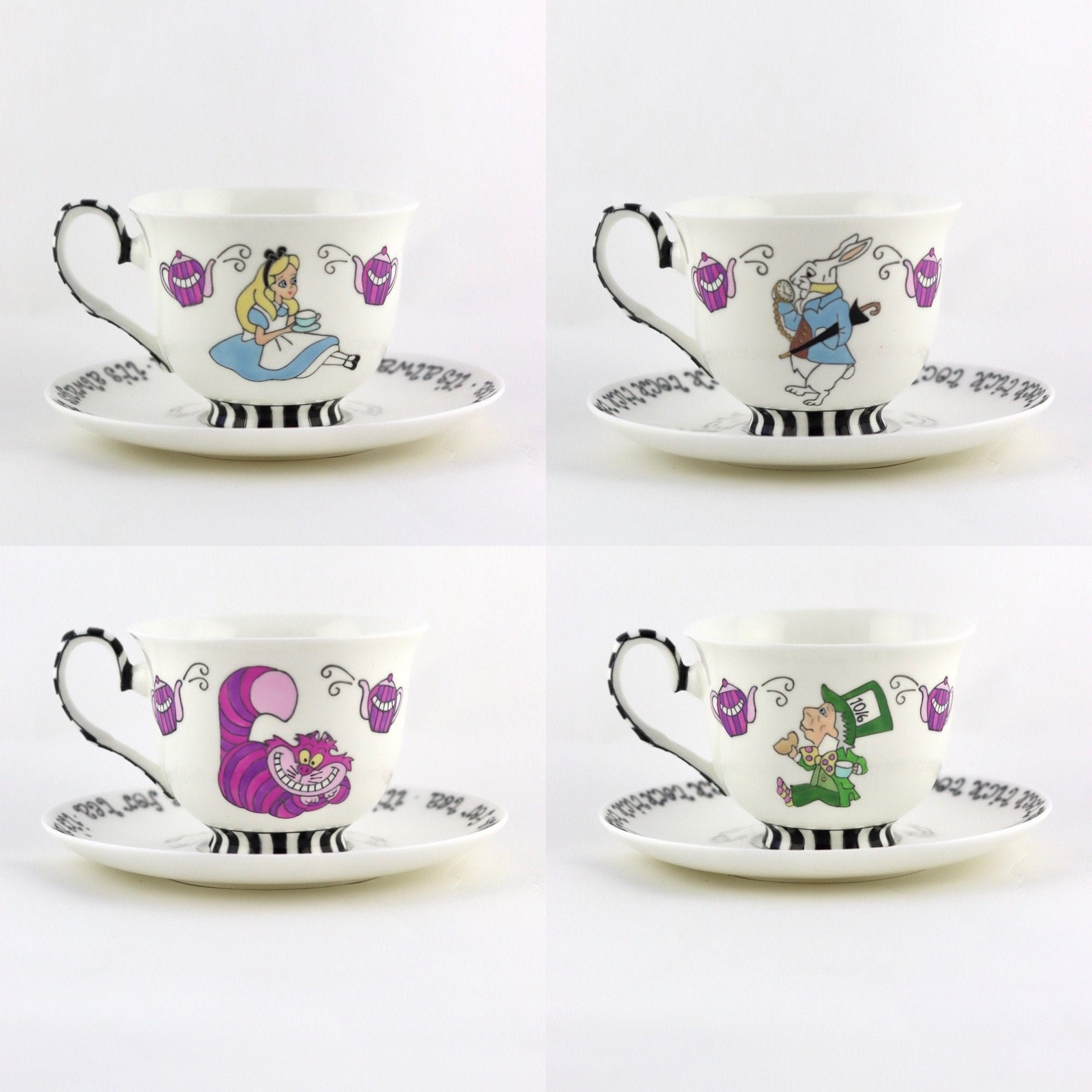 Alices Tea Party Tea Cup Sold Individually | Etsy UK