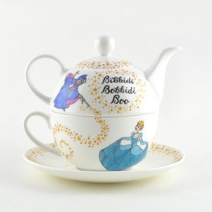 Cinderella Tea Set For One | Etsy