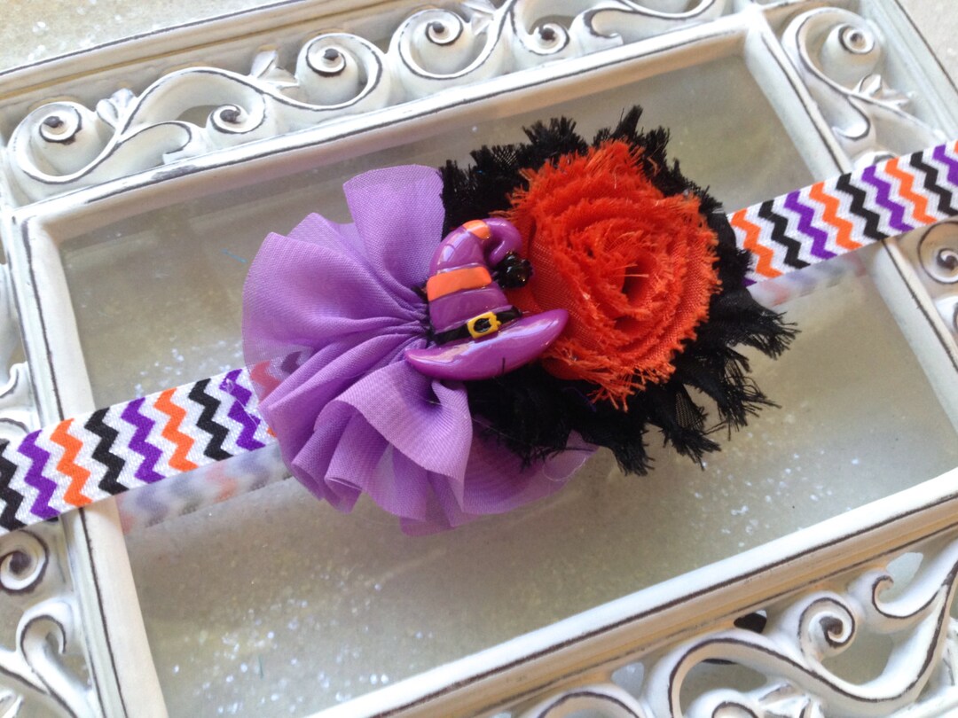 Witch's Hat HALLOWEEN Infant/children's Headband: - Etsy