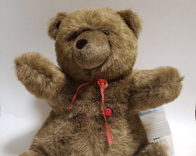Spinoza Talking Therapy Bear | Vintage Stuffed Bear Toy | 9 Cassette ...
