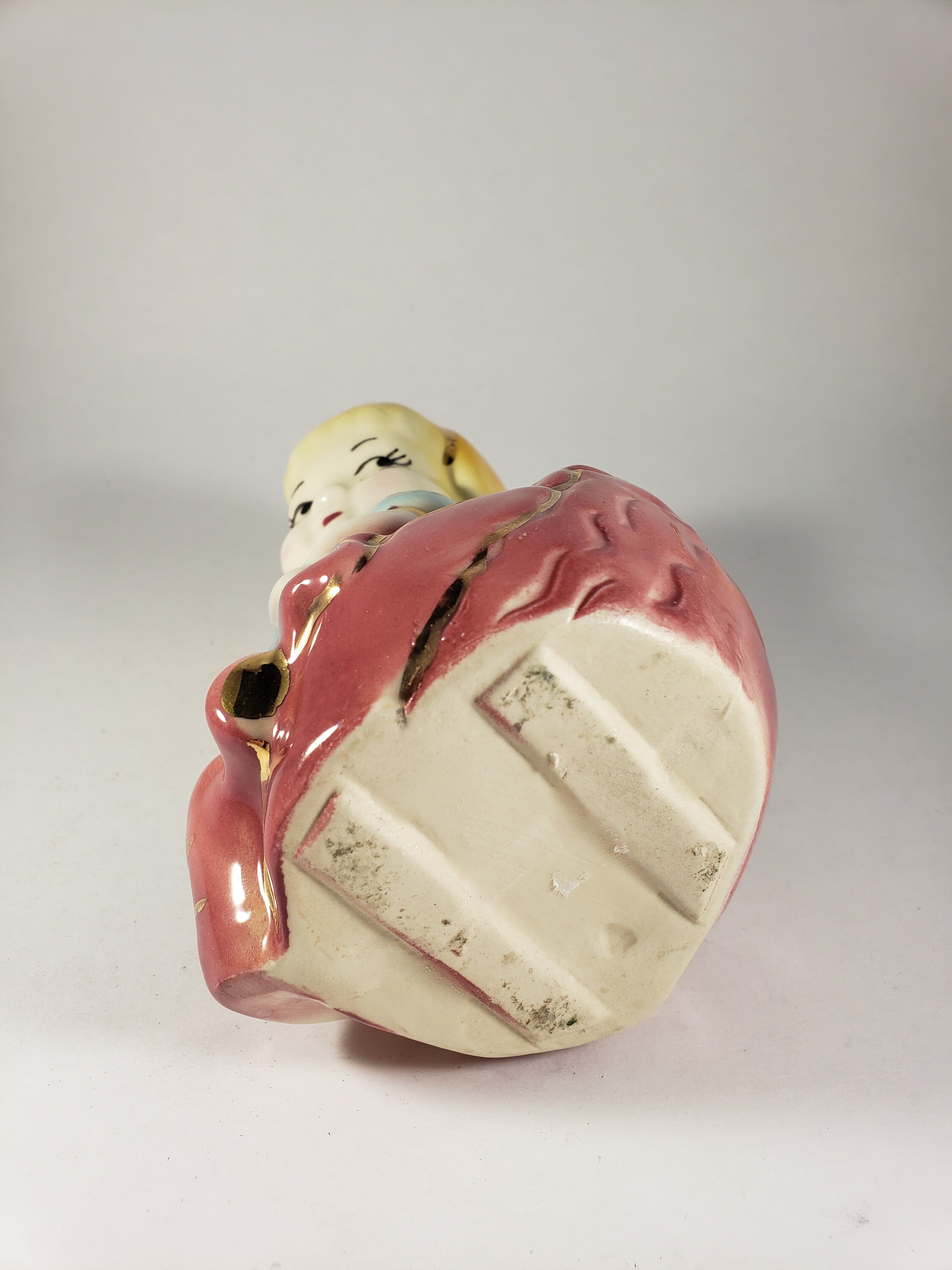 Vintage Girl Planter Cute Lady Planter Indoor Planter - Etsy