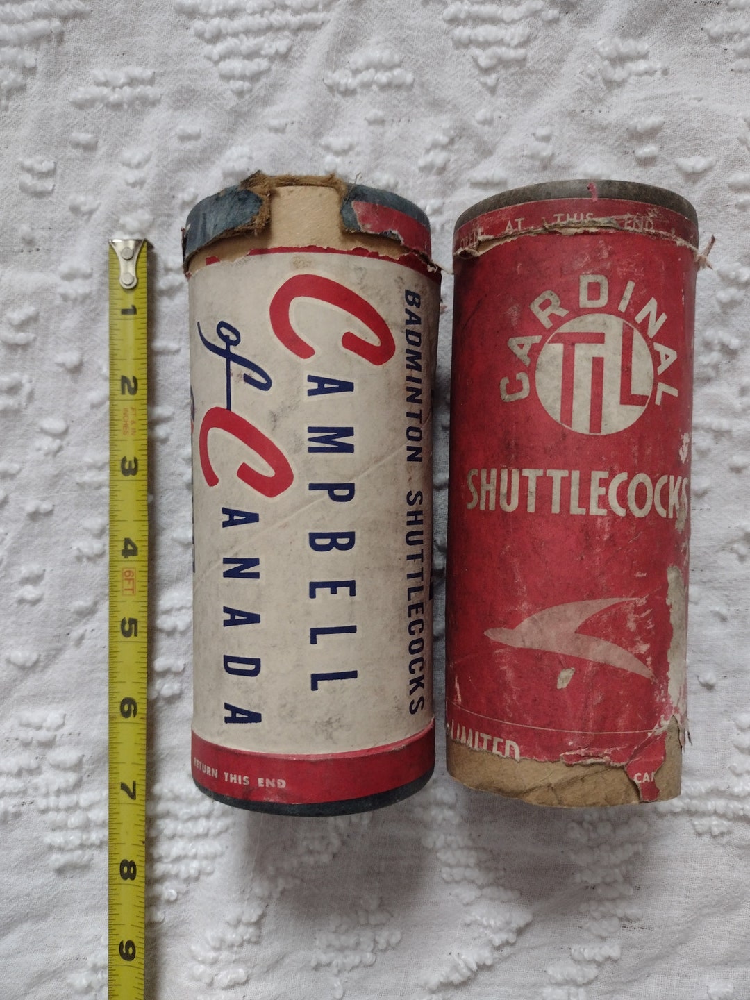 Lot of 2 Vintage Badminton Shuttlecocks W/ Boxes FEATHERS - Etsy