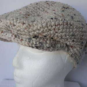 Crochet Kango Hat, Unisex Brimmed Hat, Newsboy Hat Made to Order - Etsy