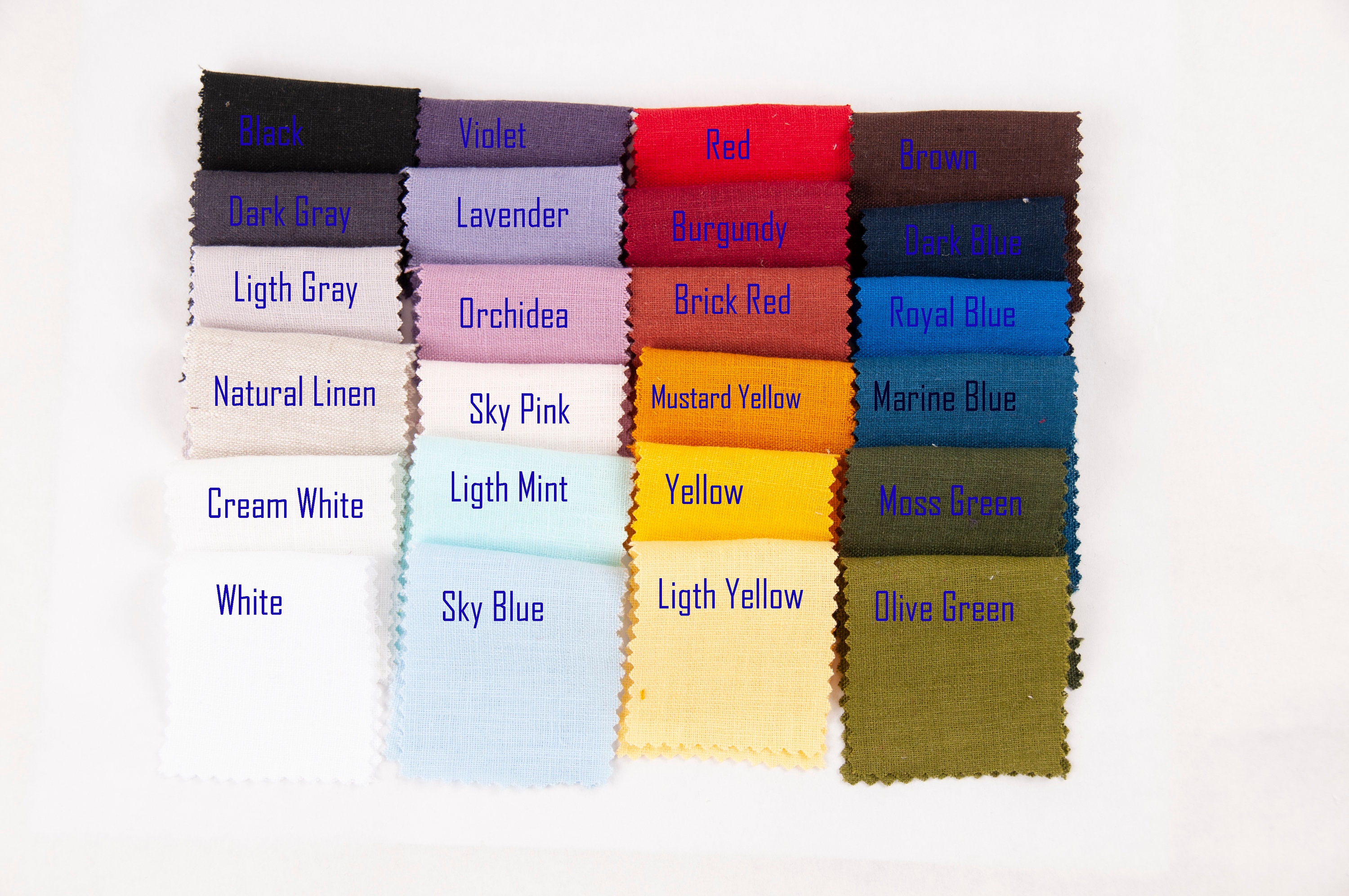 Lavender Linen Fabric by Meter Purple Pure 100% Linen Flax - Etsy