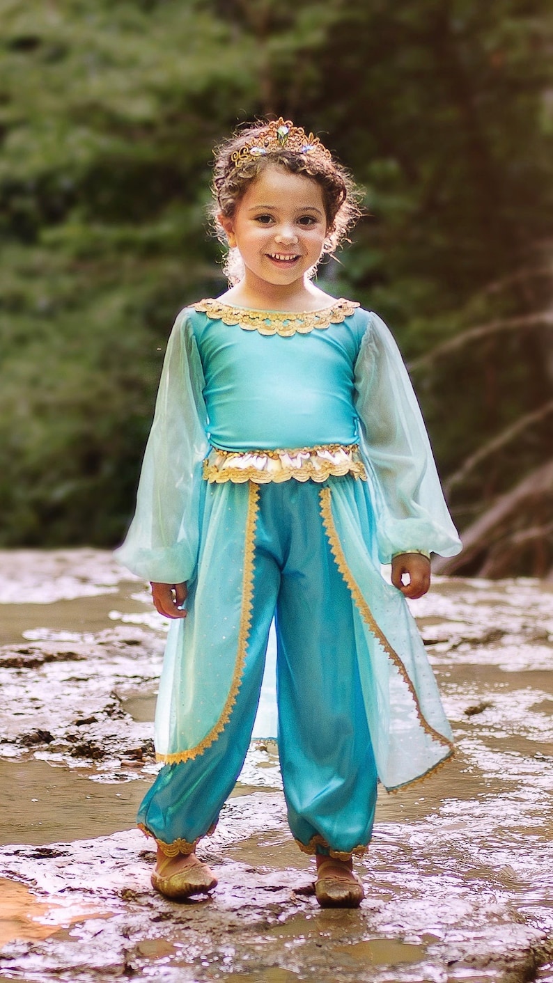 Princess Costume Arabian Princess Inspired Girls Costume - Etsy