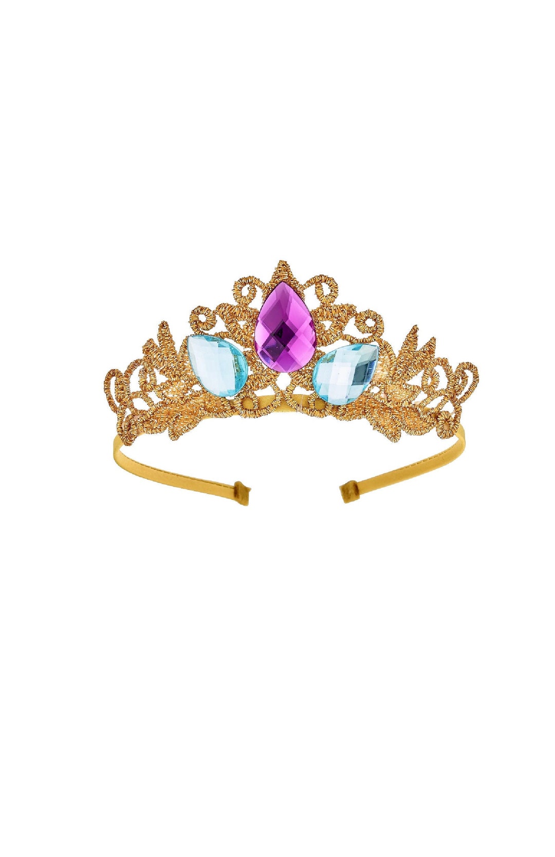 Mermaid Crown Princess Dress Crown Mermaid Birthday Gold - Etsy