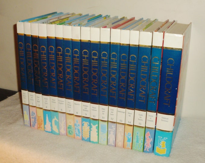 Complete 17 Volume 1988 Childcraft How & Why Library HC Book Set W ...