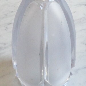 Frosted Bullet Cone Glass Light Cover Industrial Age Benjamin Explosion ...